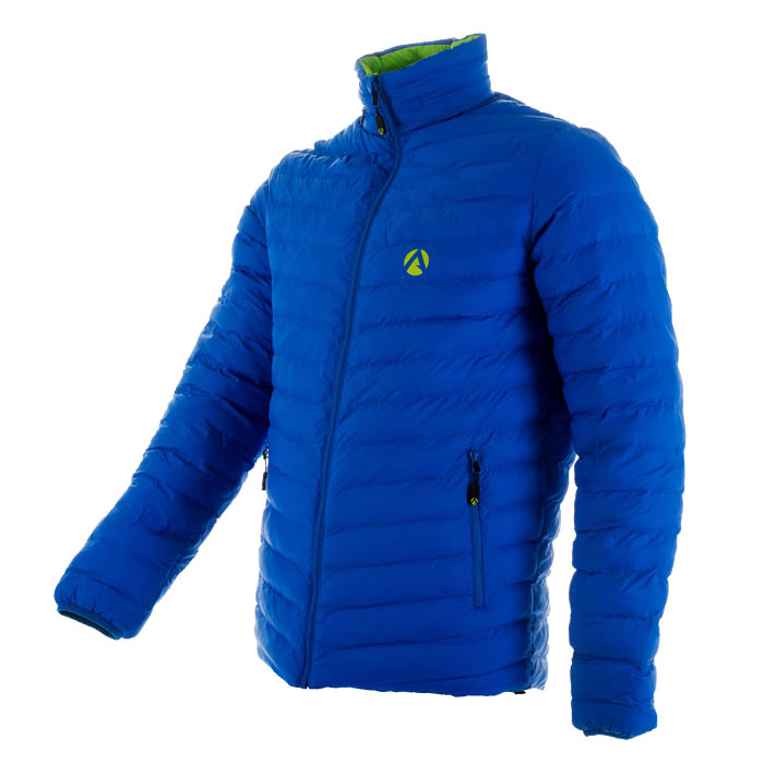 Arbortec Reversible Puffer Jacket Blue/Lime | Jackets And Waterproofs UK