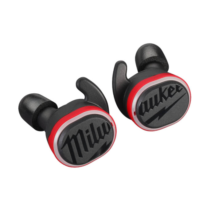Milwaukee USB Rechargeable Earbuds Hearing Assist L4RLEPB-301 with ...